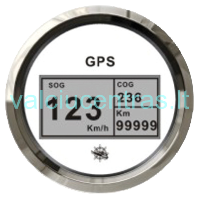 Spidometras su GPS