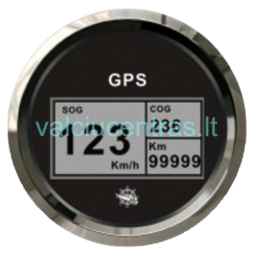 Spidometras su GPS
