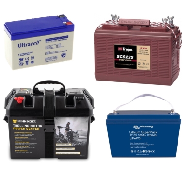 Akumuliatoriai valčių varikliams