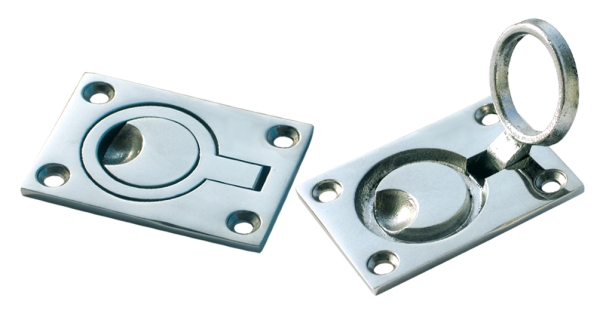 Stainless steel retractable lifting handle