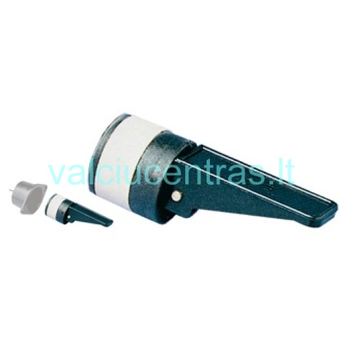 Foldable plug for 34-37 mm holes