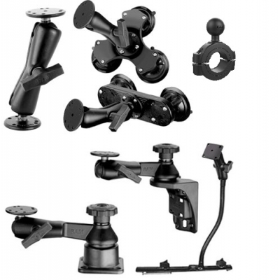 Marine RAM holders for boats, boats, ships - boat accessories